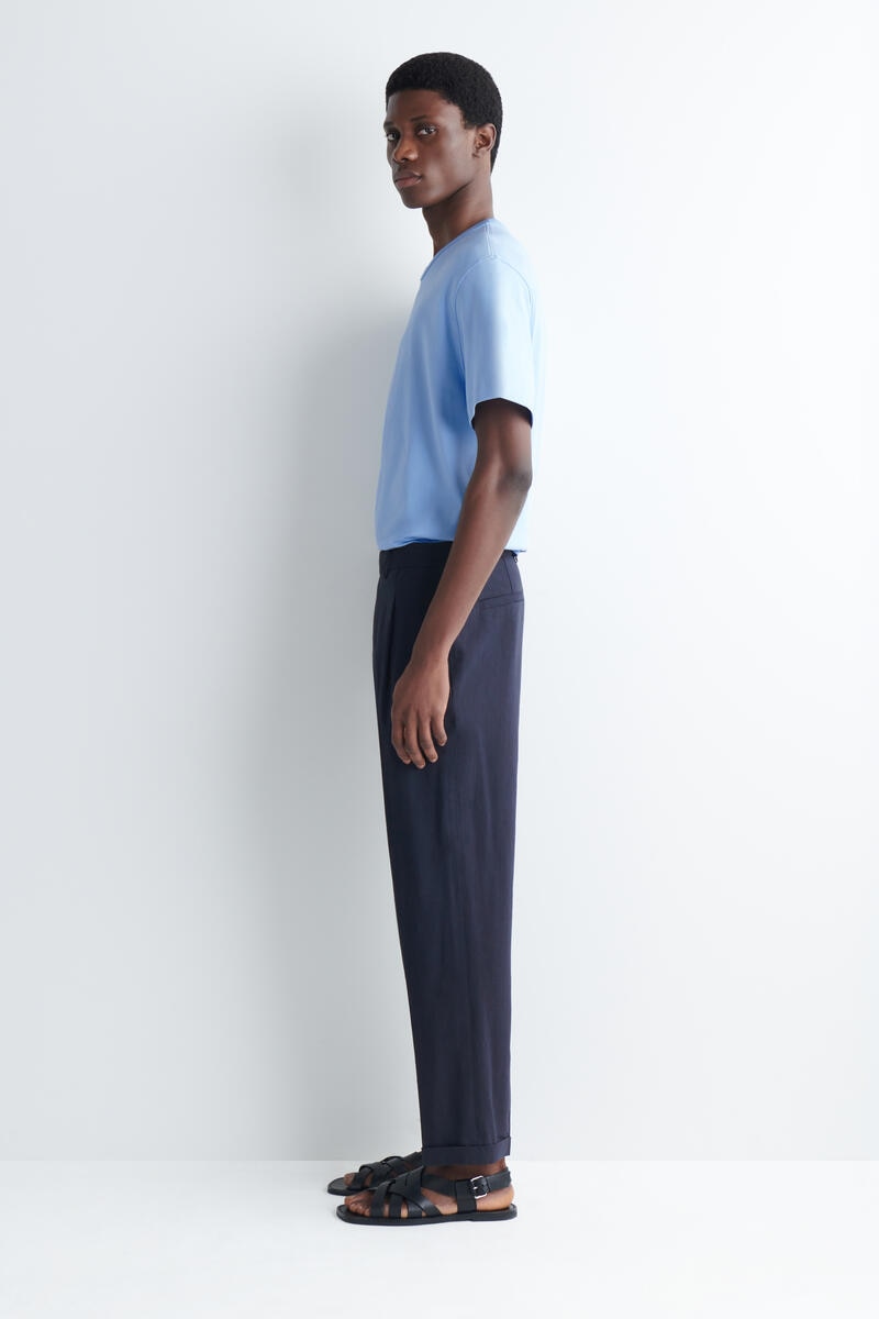 COS interlock cotton crew-neck t-shirt